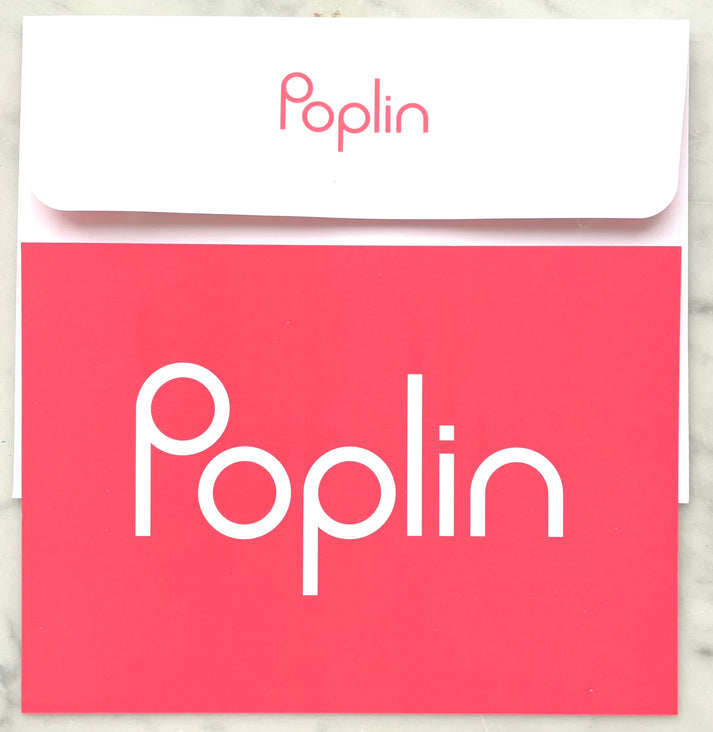 Note Cards with Envelopes (Pack of 50) – Poplin Store